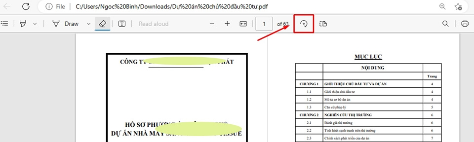 Cách xoay file PDF trên máy tính Windows trong một nốt nhạc