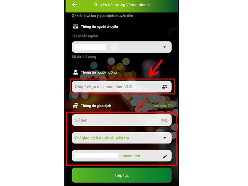 Cách chuyển tiền Vietcombank ngay bằng điện thoại, máy tính