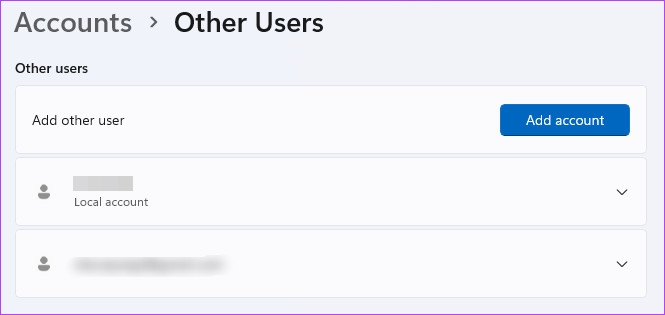 Mẹo xem nhanh tất cả tài khoản người dùng trên Windows 11