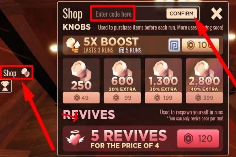 Danh sách Code Doors Roblox mới nhất 05/2026 còn hạn sử dụng