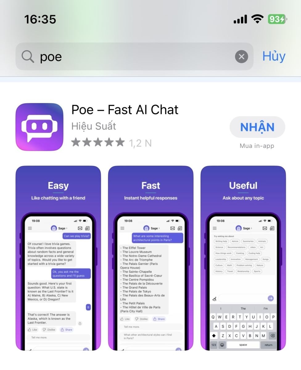 POE là gì? Cách sử dụng POE - Chatbot AI của Quora cực đơn giản