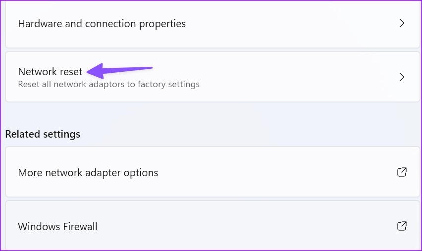 Mẹo sửa lỗi No Internet, Secured trên Windows 11