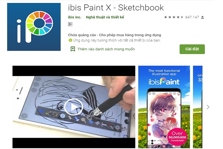 Hướng dẫn cách sử dụng ibisPaint X trên điện thoại cho người mới