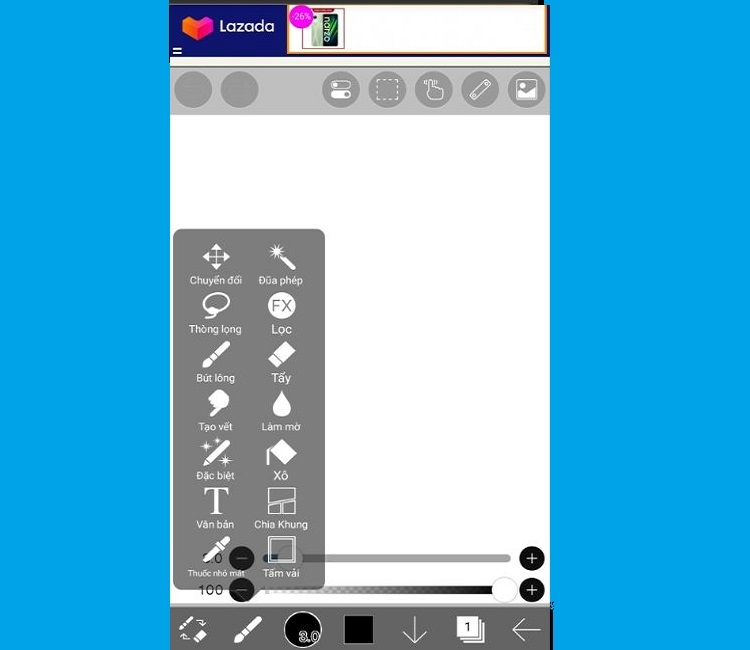Hướng dẫn cách sử dụng ibisPaint X trên điện thoại cho người mới