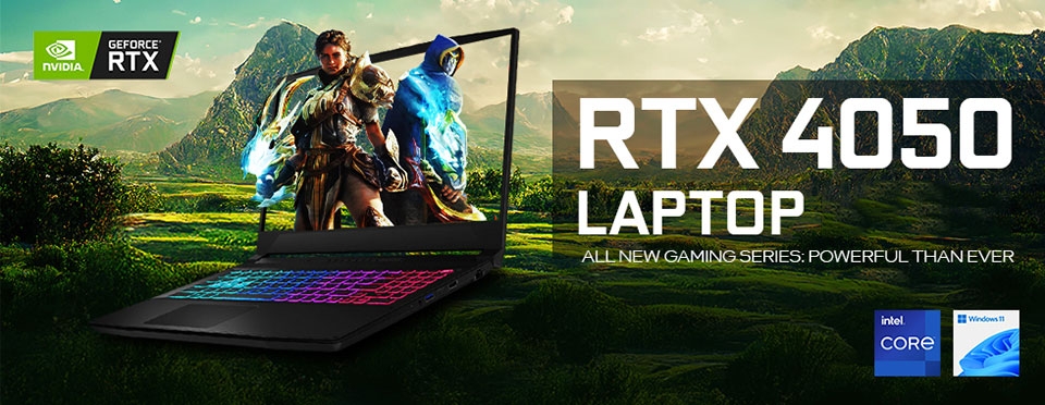 Card RTX 4050 trên laptop chơi được game gì?