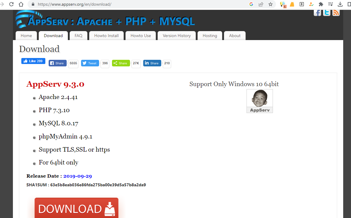 AppServ là gì? Hướng dẫn cài đặt và sử dụng AppServ chi tiết