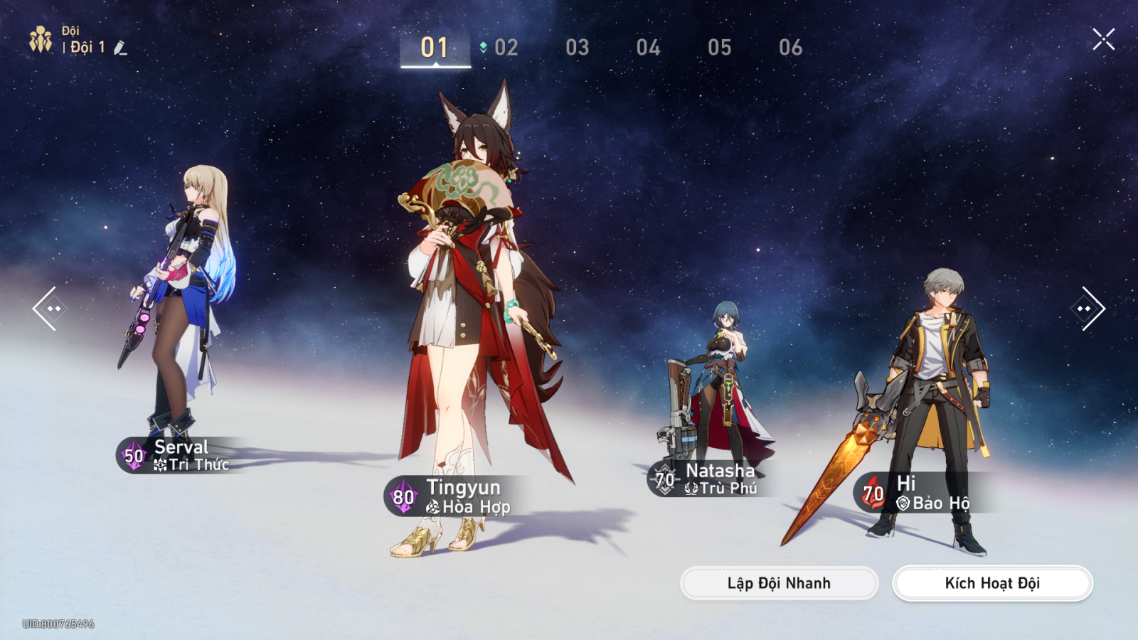 Cách build Serval Honkai Star Rail - ngôi sao nhạc rock Belobog