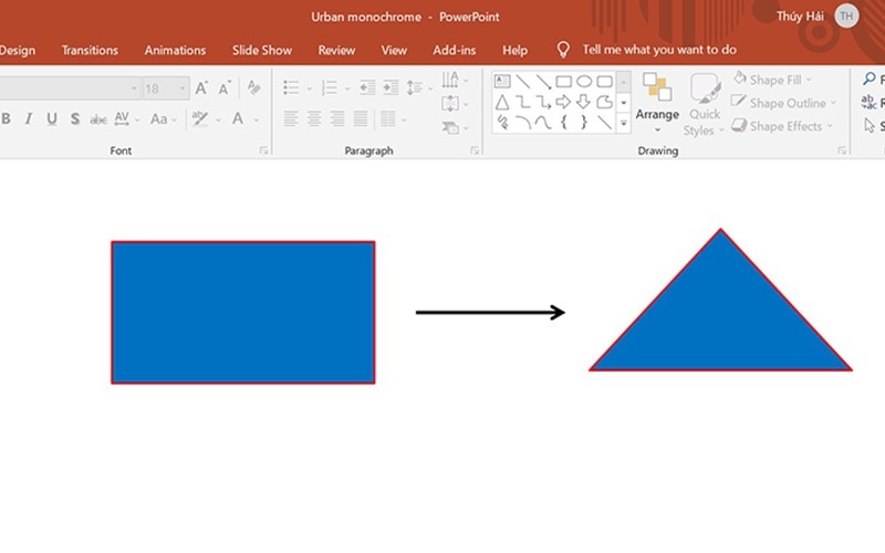 Hướng dẫn chi tiết cách sử dụng Shapes PowerPoint