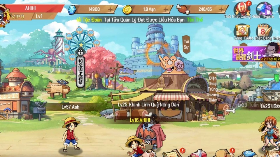 Top 10+ các tựa game One Piece đình đám và được yêu thích
