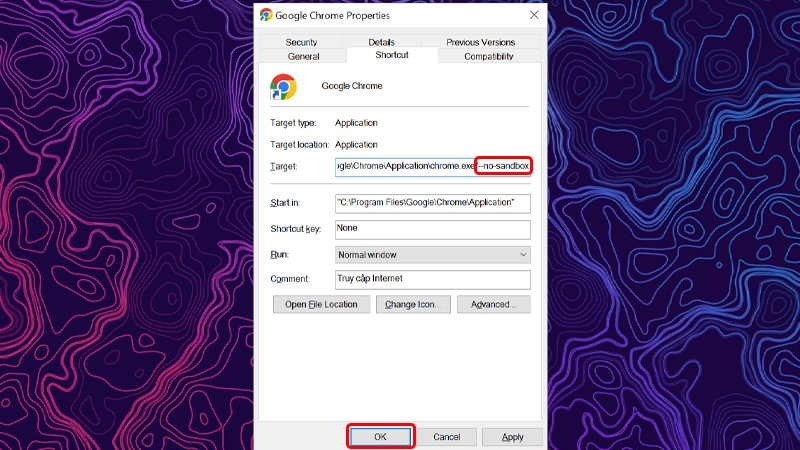 Cách khắc phục lỗi (0xc0000005) trong Chrome Windows
