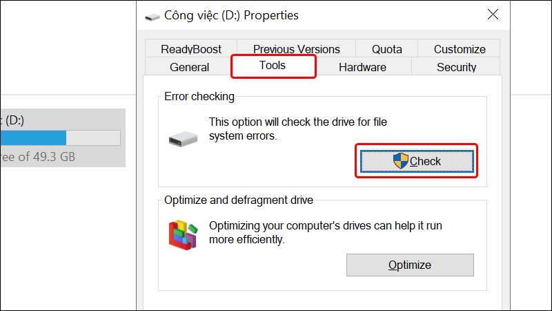 Fix lỗi File or Directory Is Corrupted and Unreadable