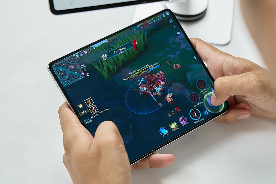 Trải nghiệm game trên Galaxy Z Fold5: Liệu có chiến game tốt?