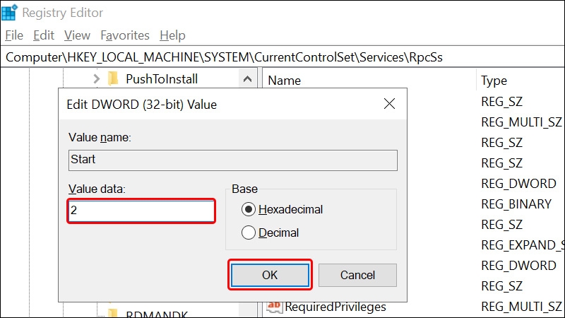 Cách giải quyết lỗi RPC Server is Unavailable