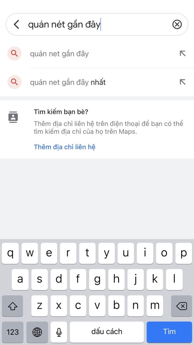 Cách tìm quán net gần đây chất lượng, mở 24/24 trên Google Maps