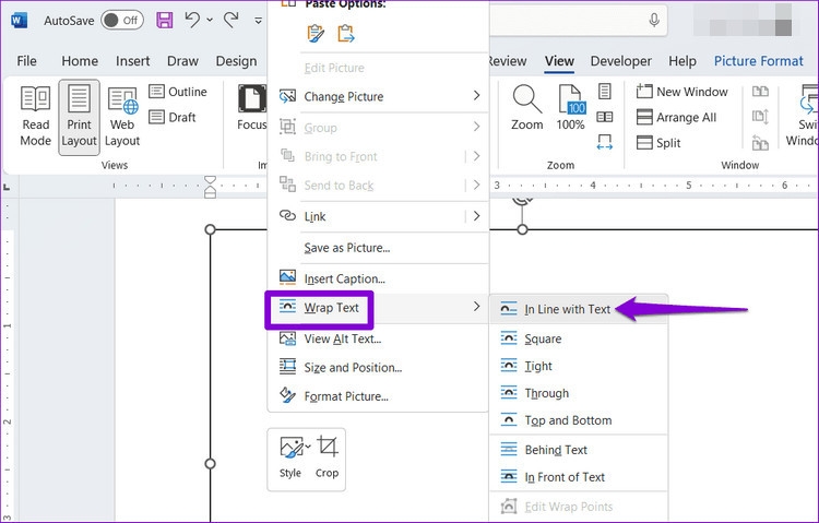 Sửa lỗi This Image Cannot Currently Be Displayed Microsoft Word