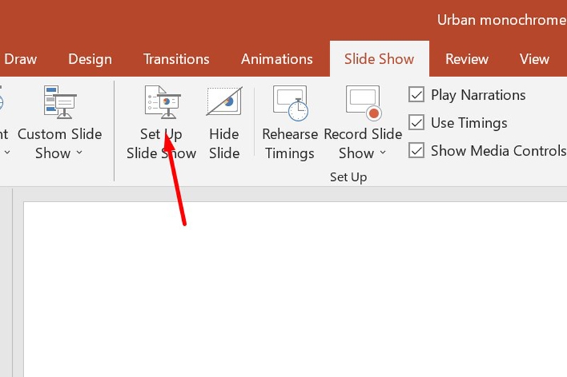 Cách tắt slide tự chạy trong PowerPoint 2010 cực đơn giản