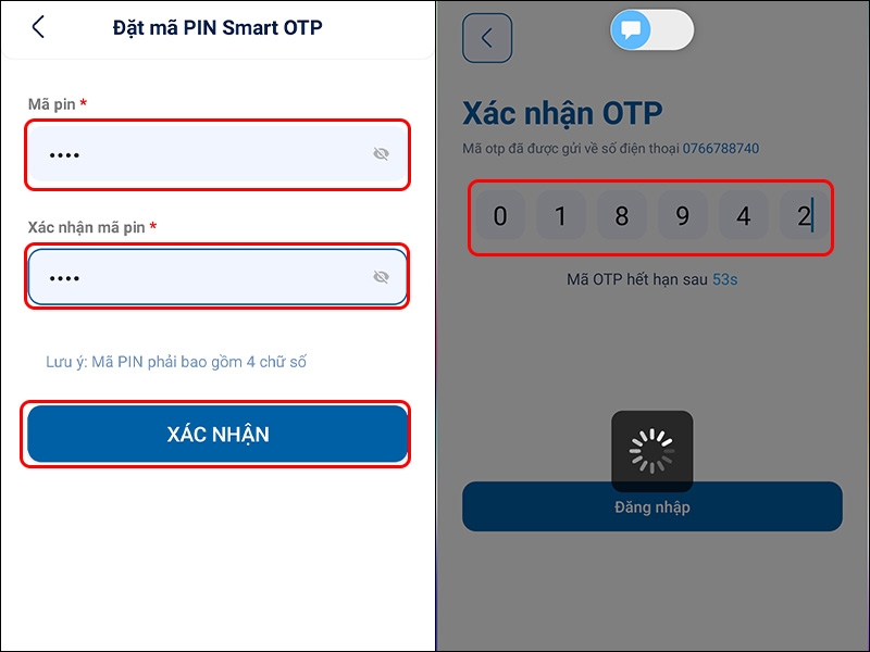 Hướng dẫn kích hoạt Smart OTP trên ứng dụng My MobiFone