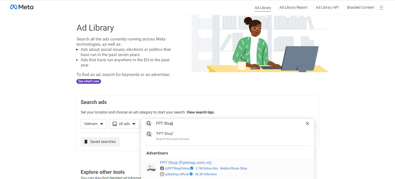 Facebook Library là gì? Cách xem quảng cáo fanpage đối thủ