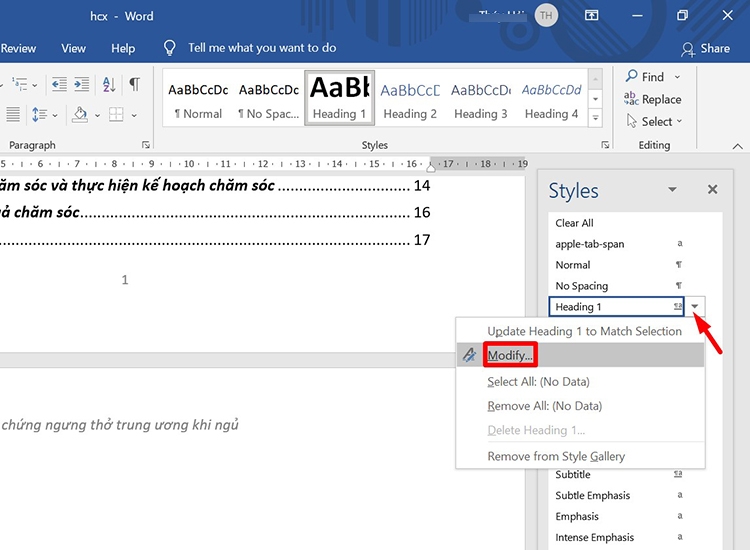 Cách tạo Heading trong Word cực đơn giản ai cũng nên biết