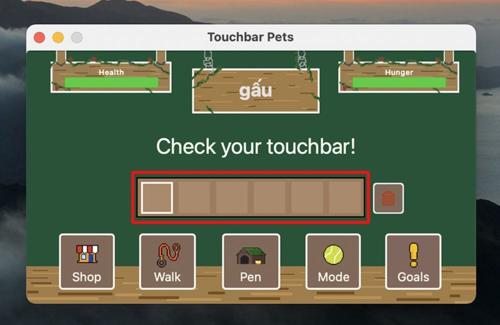 Touchbar Pets: Nuôi thú trên Macbook Pro, cài đặt cực đơn giản