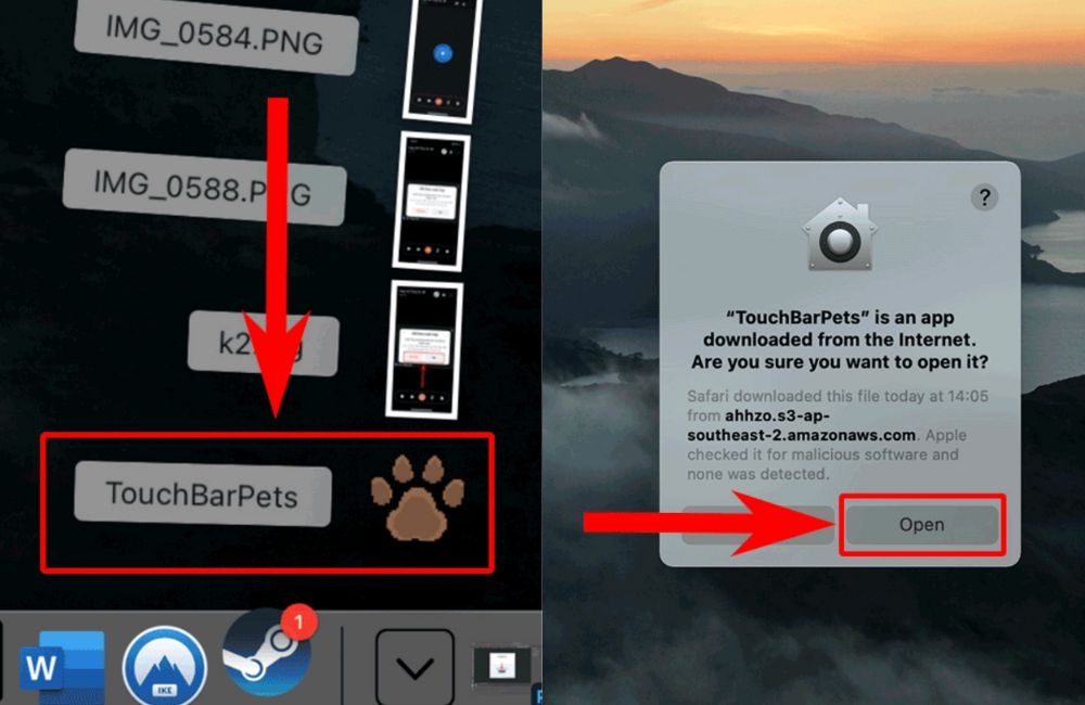 Touchbar Pets: Nuôi thú trên Macbook Pro, cài đặt cực đơn giản