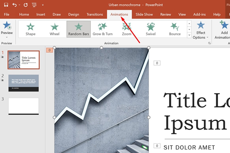 Entrance trong Powerpoint là gì? Cách tạo hiệu ứng Entrance