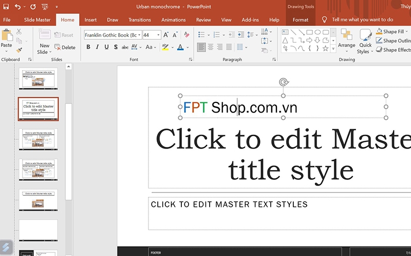Cách chèn logo vào PowerPoint áp dụng cho mọi phiên bản