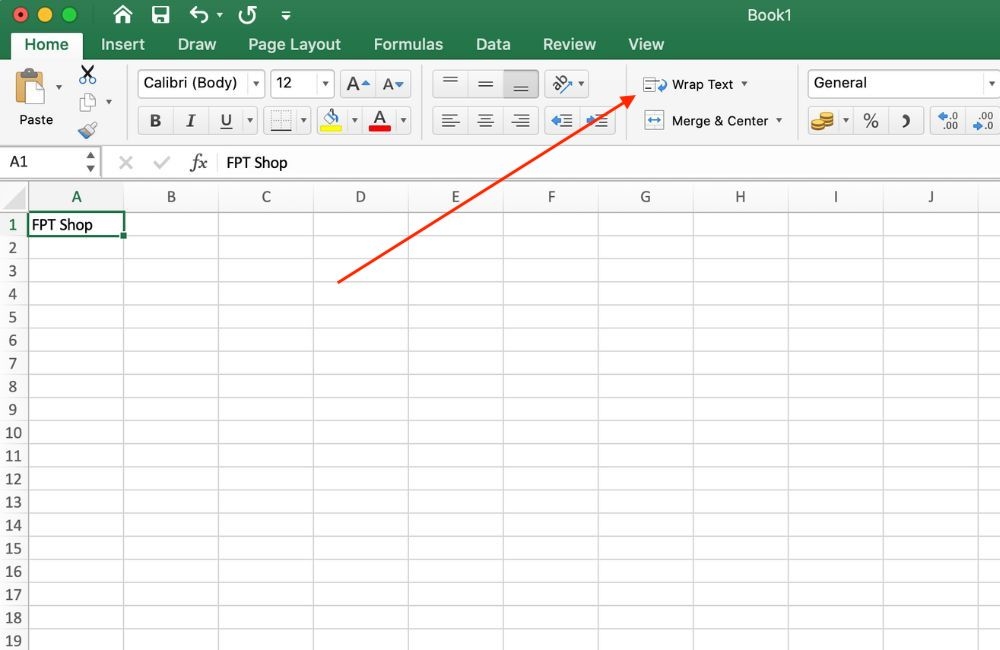 Cách xuống dòng trong Excel Mac người dùng Macbook cần biết