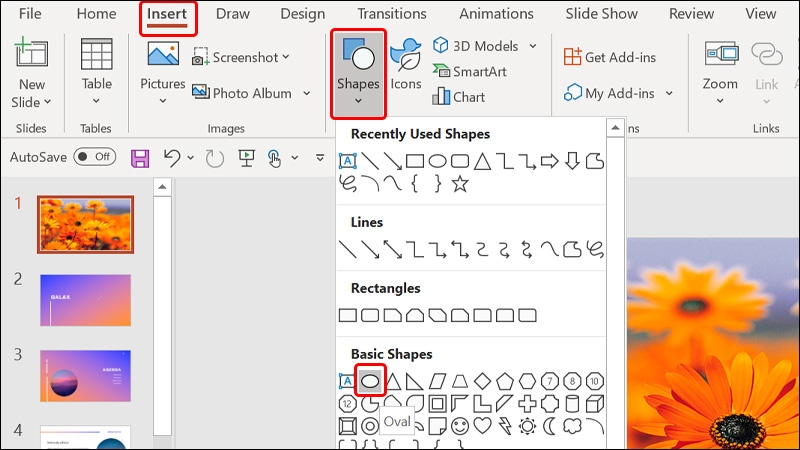 Hướng dẫn chèn hình vào Shape trong PowerPoint đơn giản