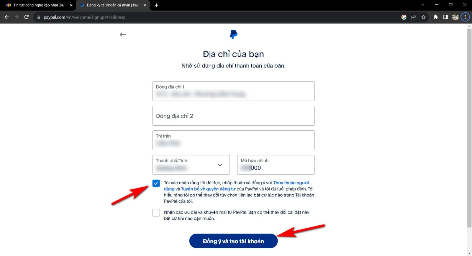 Cách tạo tài khoản PayPal ở Việt Nam miễn phí, đơn giản nhất