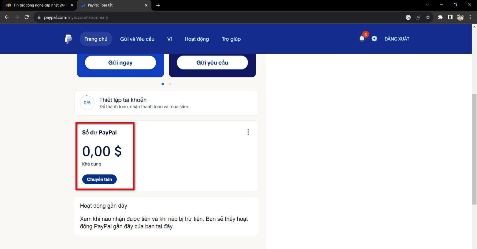 Cách tạo tài khoản PayPal ở Việt Nam miễn phí, đơn giản nhất