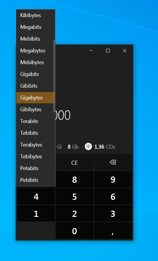 1GB bằng bao nhiêu KB? Cách quy đổi từ GB sang KB đơn giản