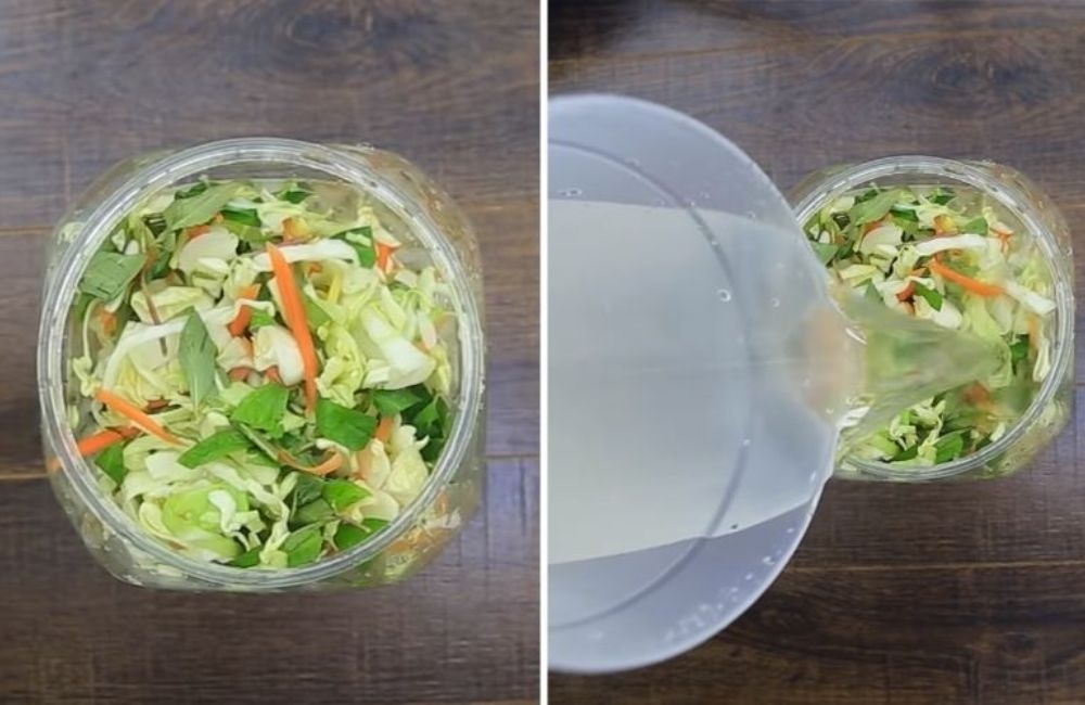 Cách làm bắp cải muối xổi chua ngon đậm vị, kích thích vị giác