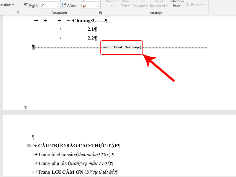Cách tạo, gộp và xóa section trong Word chi tiết dễ thực hiện nhất
