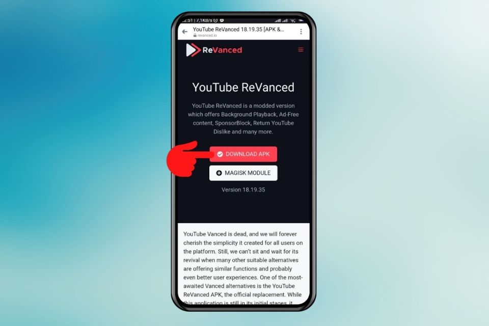 Hướng dẫn tải Youtube Revanced xem video không quảng cáo