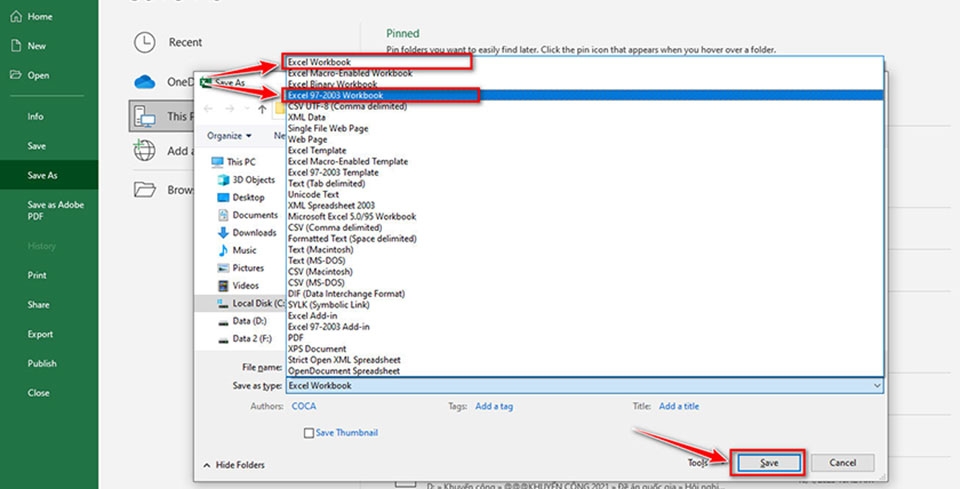 Khắc phục vấn đề file Excel bị lỗi định dạng một cách hiệu quả