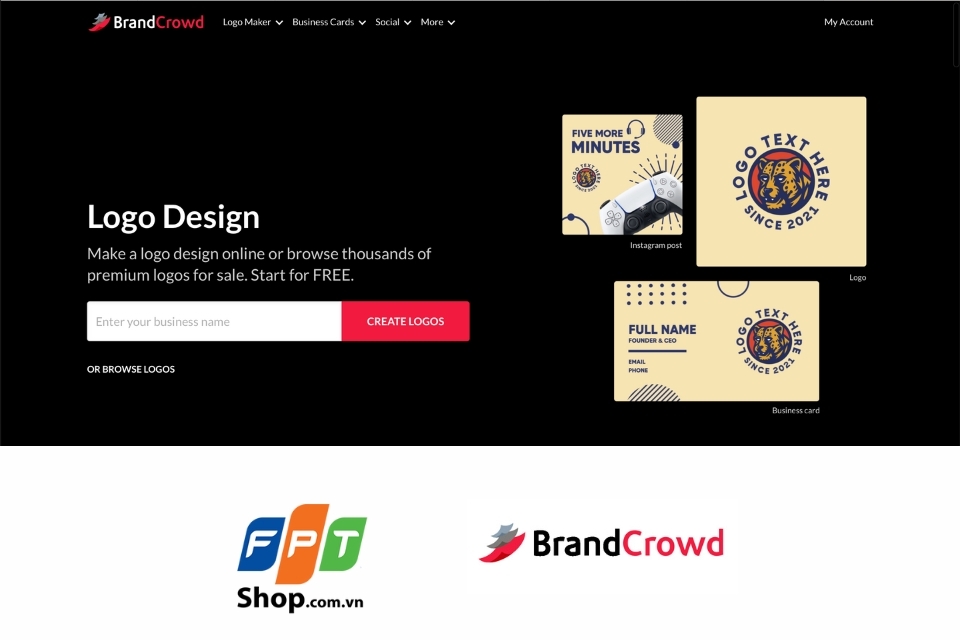 Web tạo logo miễn phí và 10 trang phổ biến nhất hiện nay