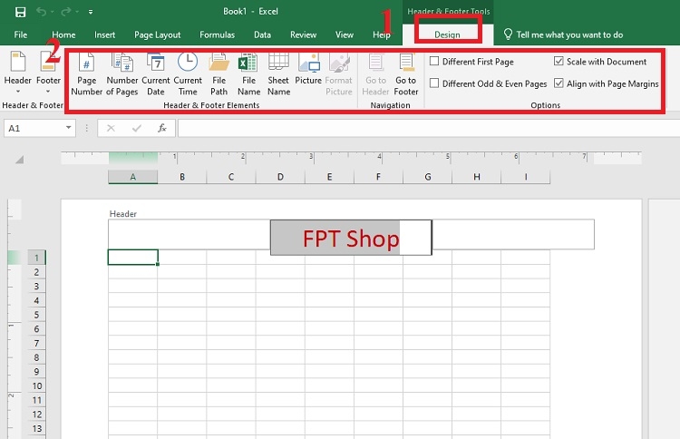 Cách tạo, chỉnh sửa Header và Footer trong Excel bạn nên biết