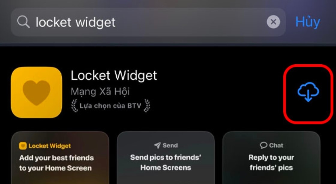 Hướng dẫn tải và sử dụng Locket Widget trên điện thoại iPhone