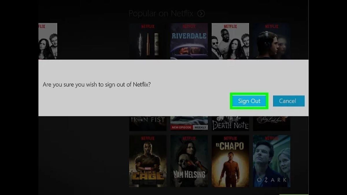 Cách đăng xuất Netflix trên TV cực đơn giản và nhanh chóng