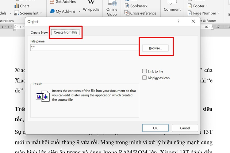 Cách chèn file PDF vào Word cho sinh viên và dân văn phòng