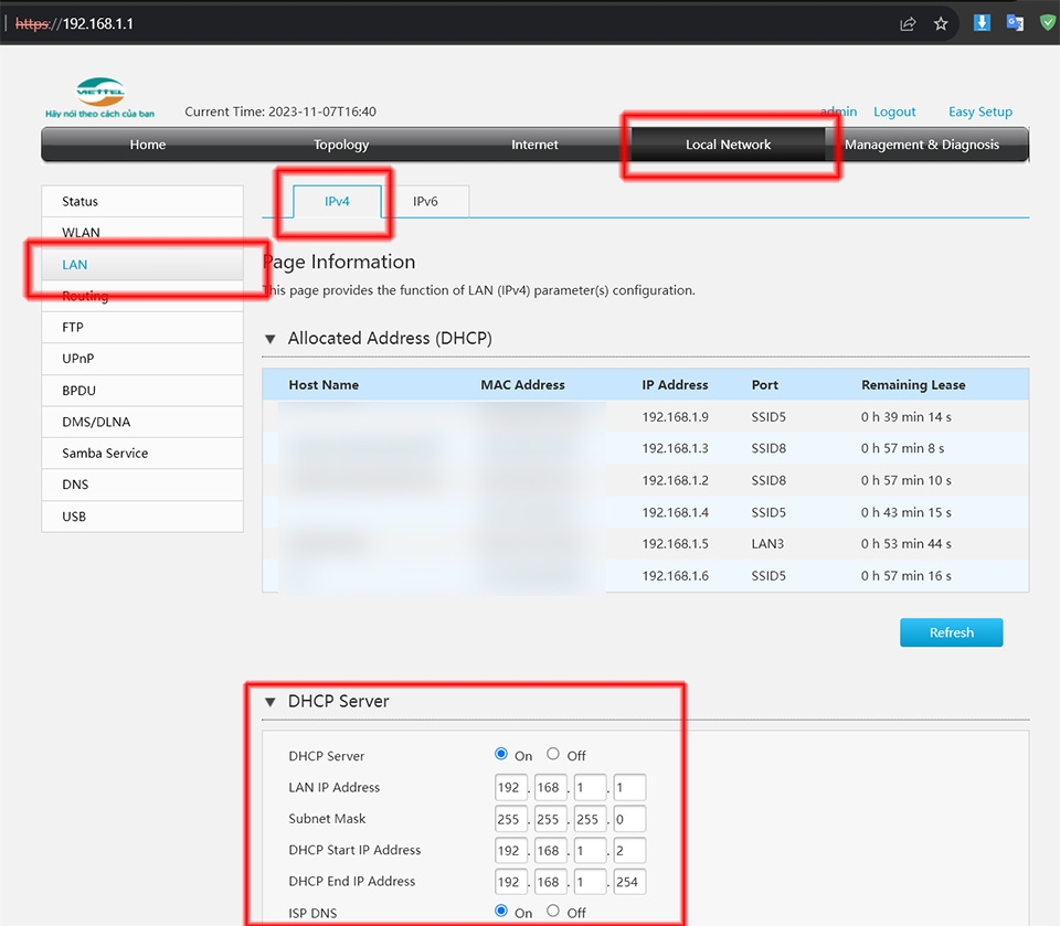Thiết lập nhiều modem WiFi dùng chung 1 line nhà mạng chi tiết