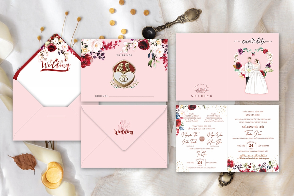 11 website thiết kế thiệp cưới online miễn phí cho các cặp đôi