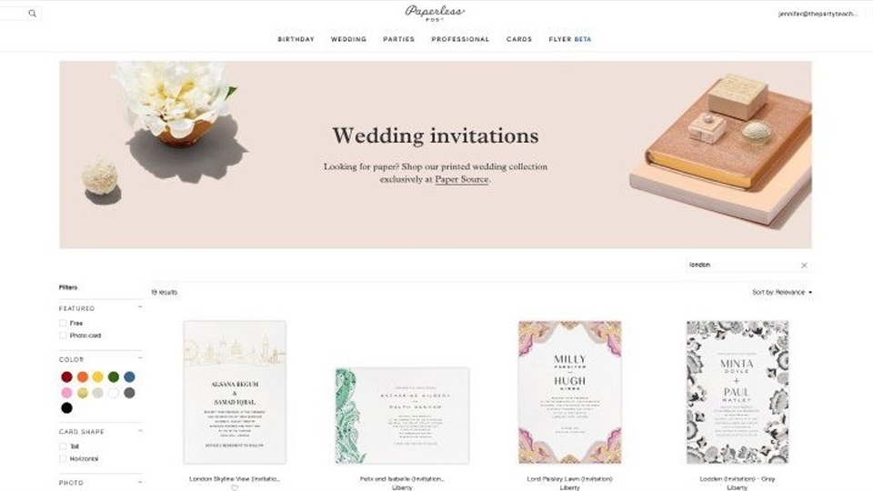 11 website thiết kế thiệp cưới online miễn phí cho các cặp đôi