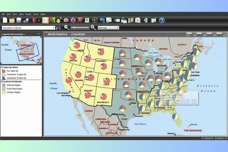 Top 9 phần mềm vẽ bản đồ chuẩn xác, miễn phí, dễ sử dụng