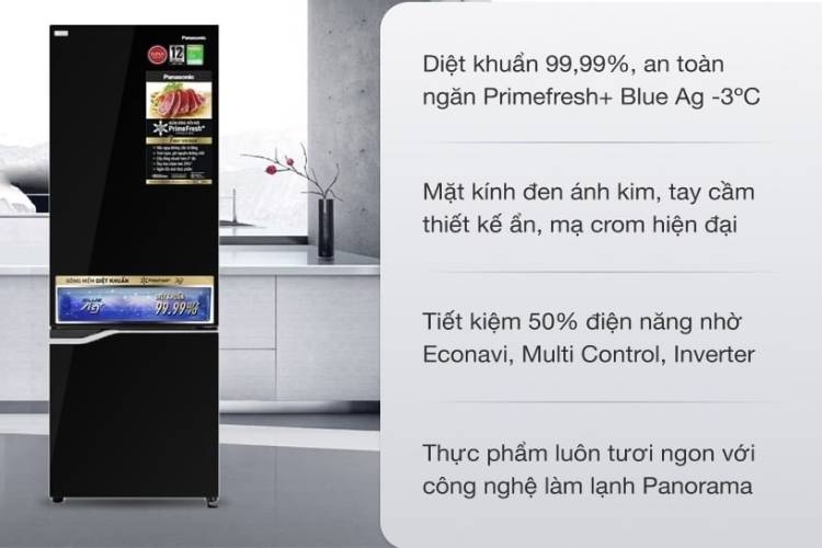 Tủ lạnh Panasonic BV có gì đặc biệt? Top 3 tủ đáng mua