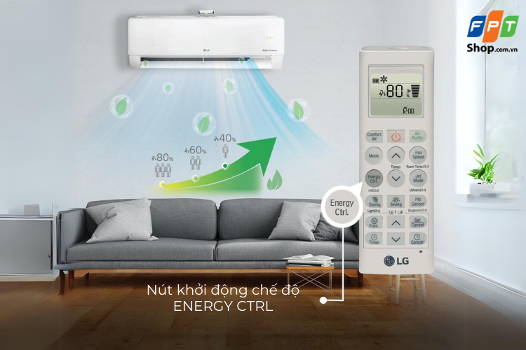 Chế độ Energy Ctrl trên máy lạnh LG là gì và sử dụng như thế nào?