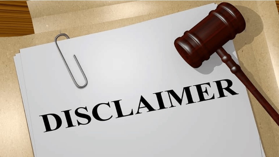 Disclaimer là gì? Hướng dẫn cách viết Disclaimer hoàn chỉnh