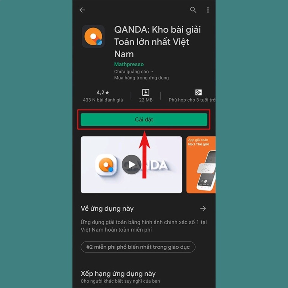 Ứng dụng Qanda hỗ trợ giải các bài toán chính xác và nhanh chóng