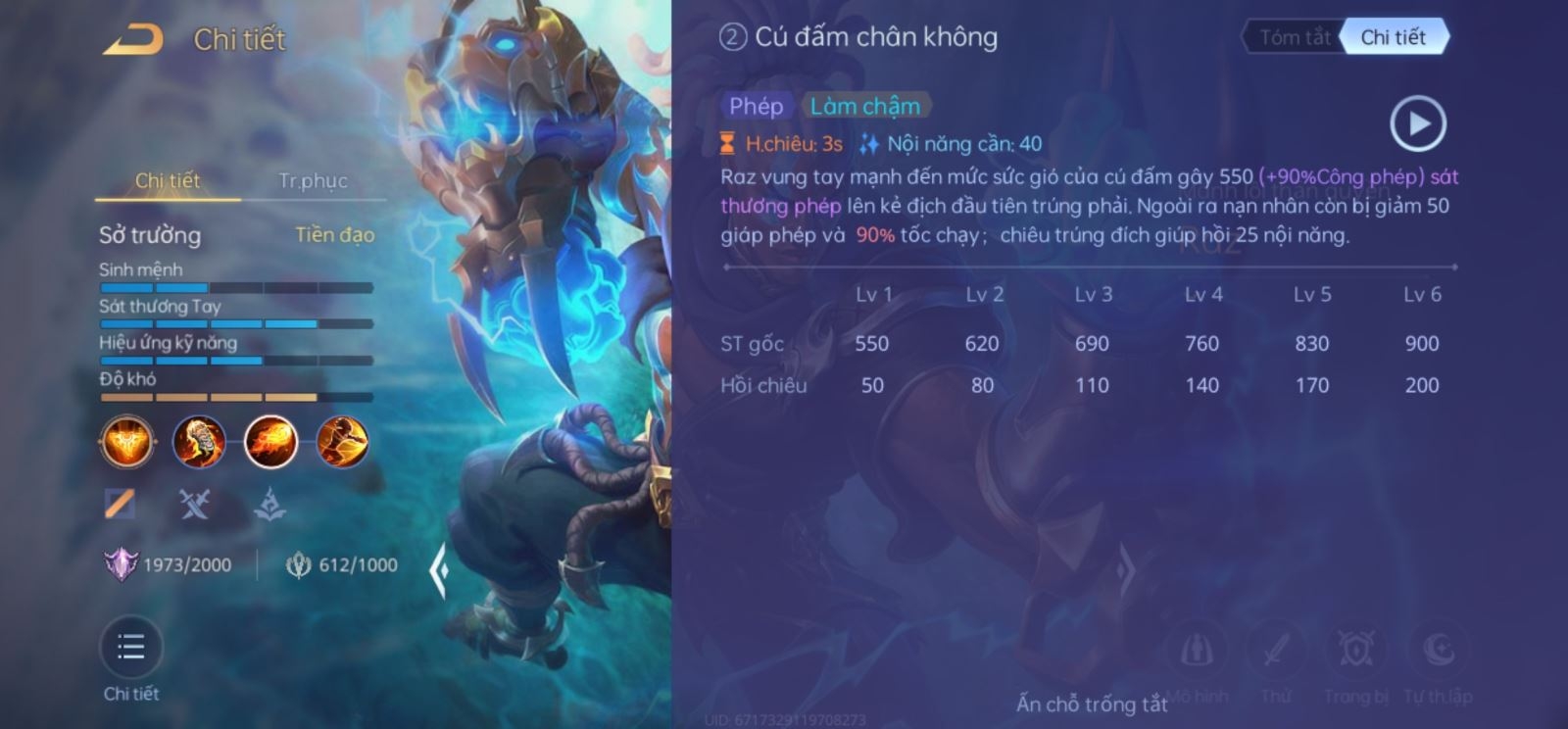 Cách chơi Raz Liên Quân: Cấu rỉa khó chịu, dồn dame siêu đau